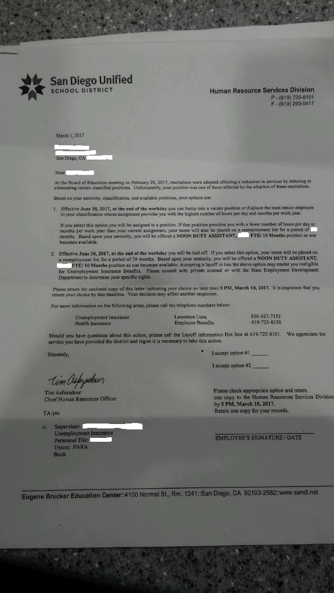 SDUSD BUDGET SCANDAL NEWS FLASH!!!!! Supt. Marten Management Disaster ...